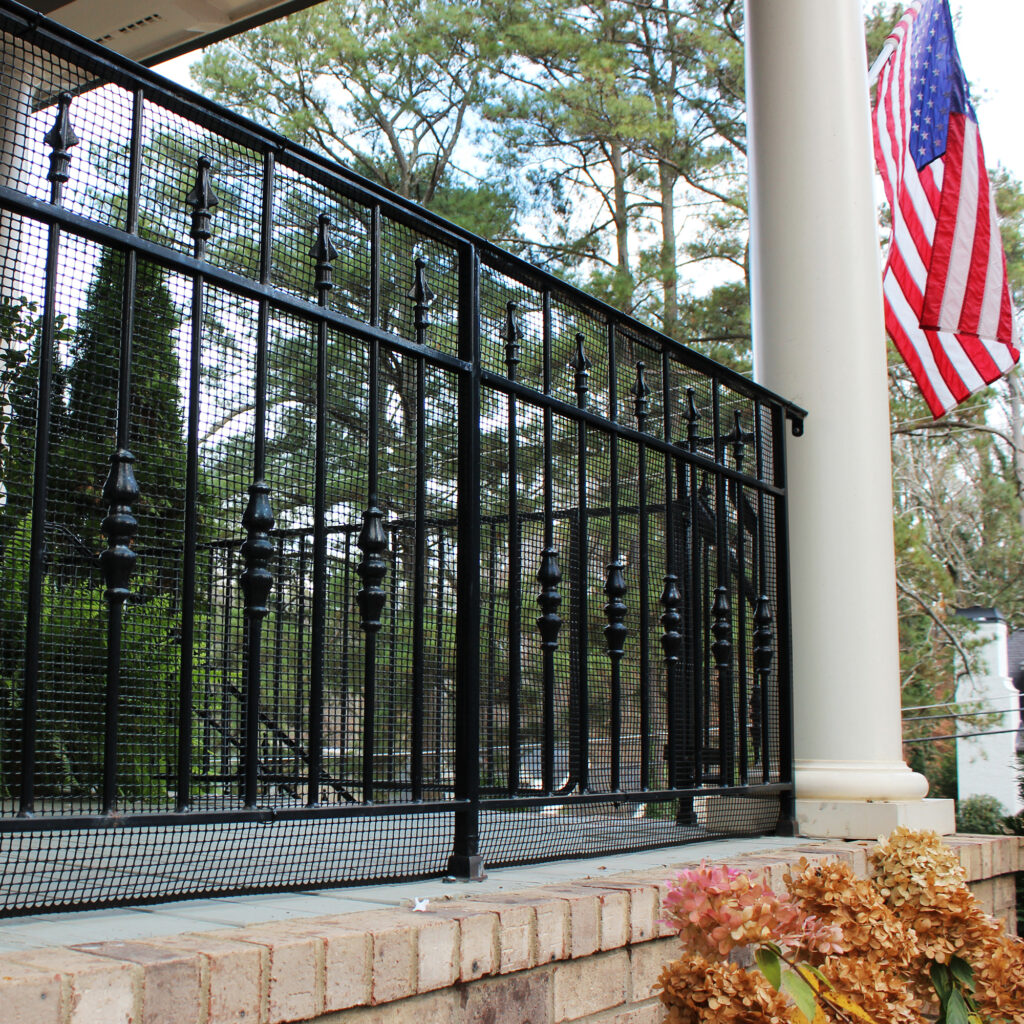 Heavy-Duty Outdoor Deck Netting (Model DSHD) - Cardinal Gates