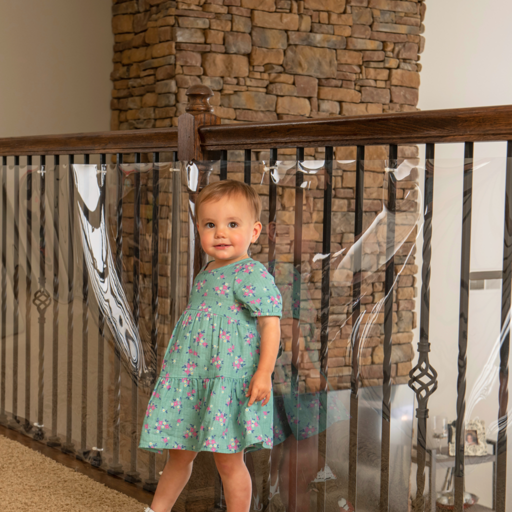 Banister Shield Protector - Indoor (Model KS) - Cardinal Gates